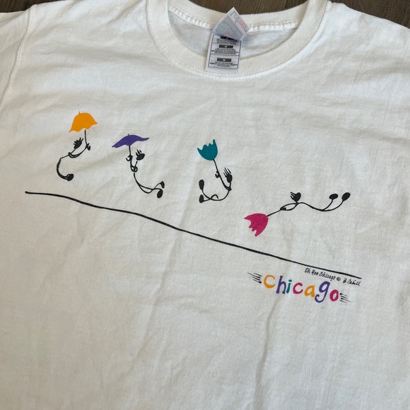 Oh Yes Chicago | Tops | Vintage Chicago Shirt | Poshmark
